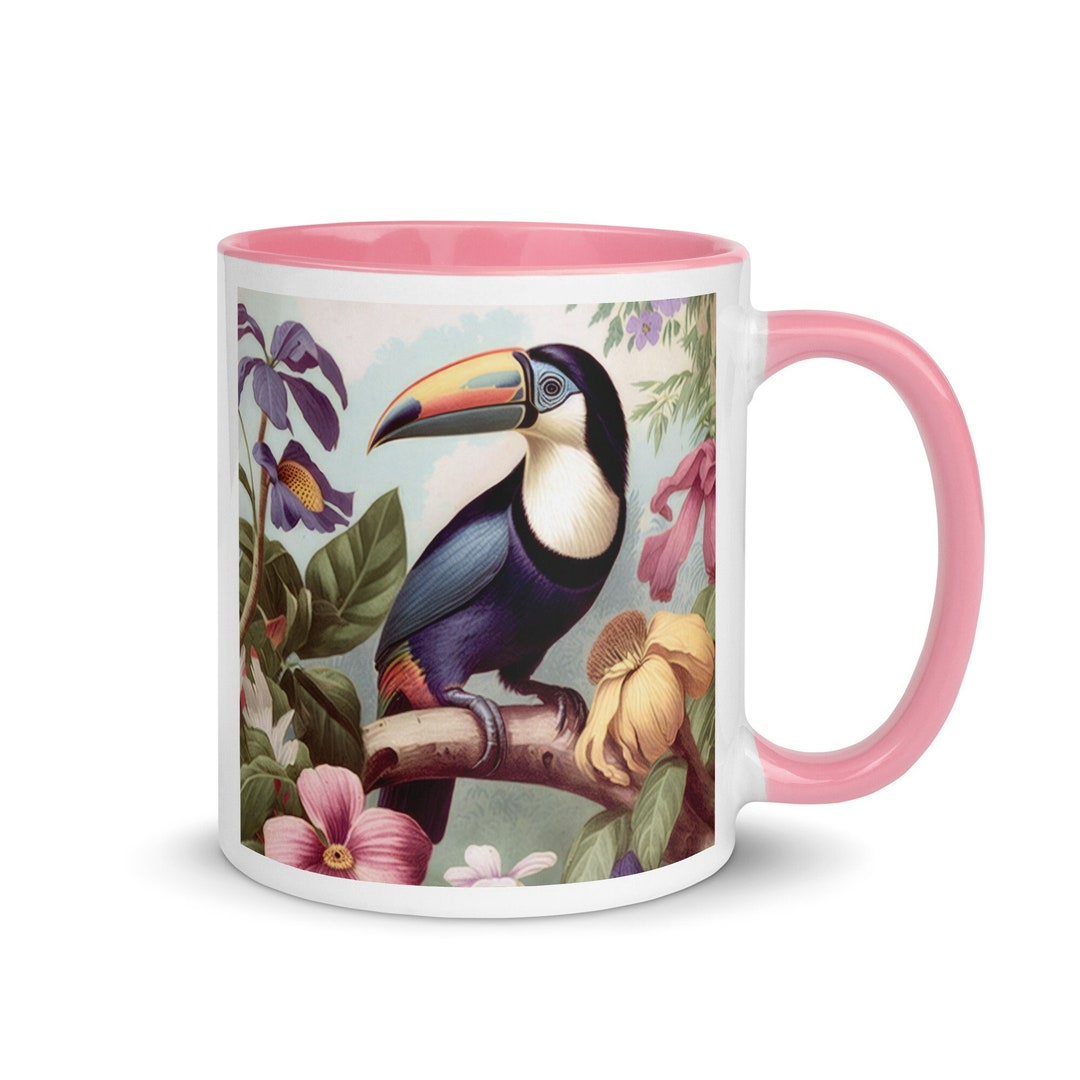 Toucan Mug Toucan Decor Toucan Gift Tropical Mug Tropical - Etsy