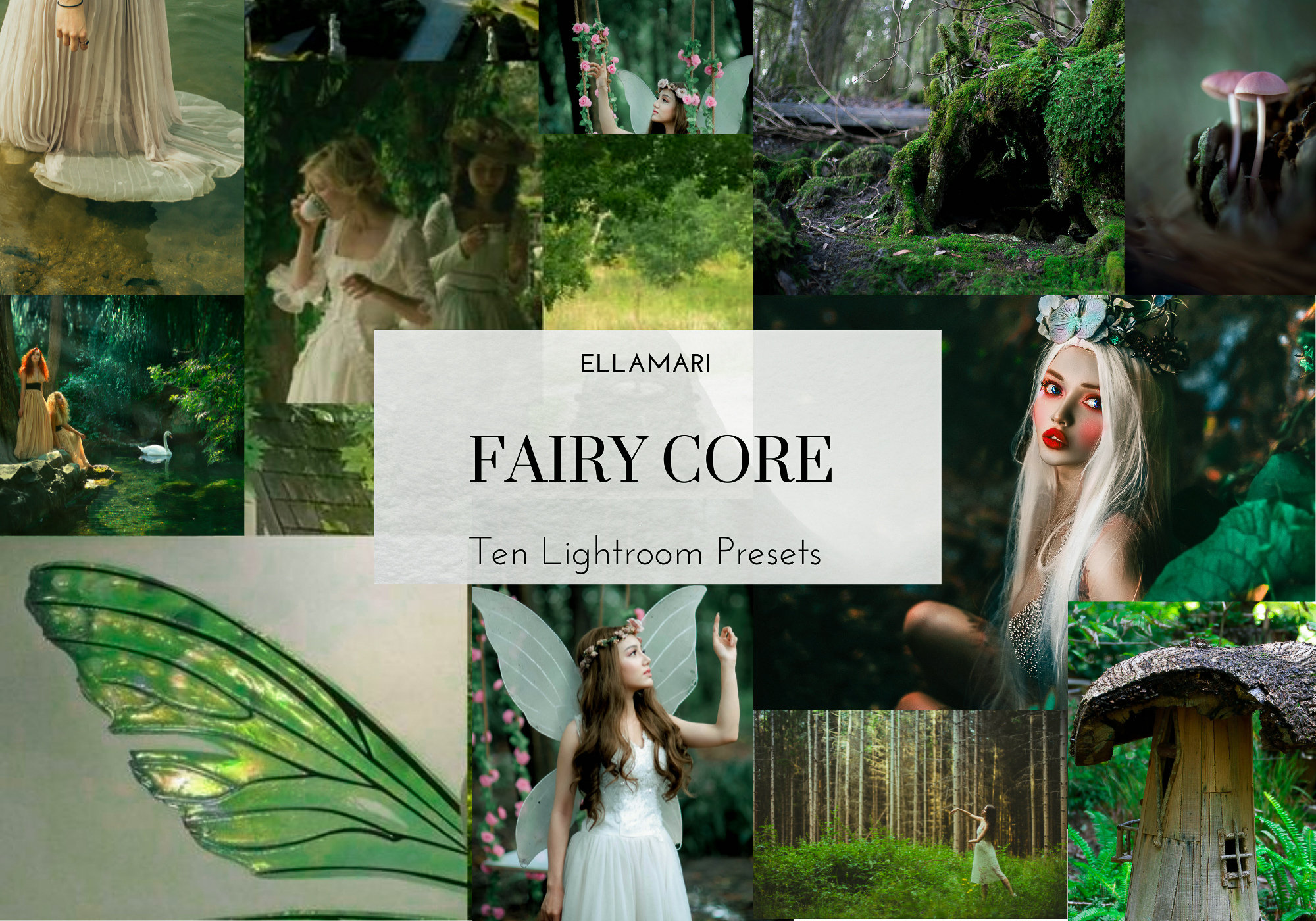 10 FAIRYCORE Lightroom Mobile and Desktop Presets Spring - Etsy