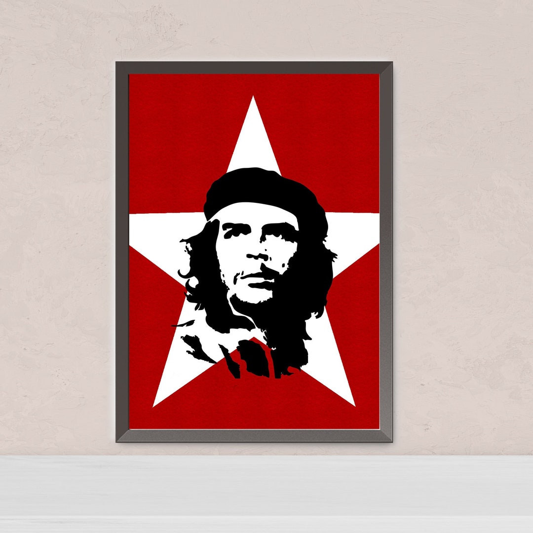 Che Guevara Art, Che Guevara Printable Download, Illustrations Prints ...