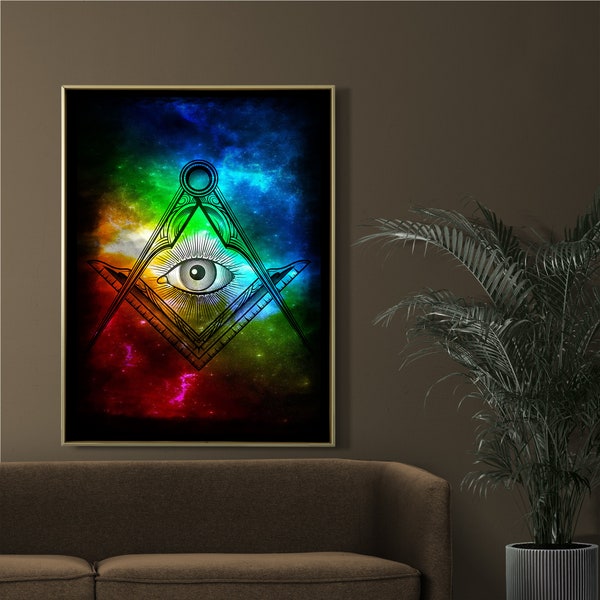 All Seeing Eye Art - Etsy