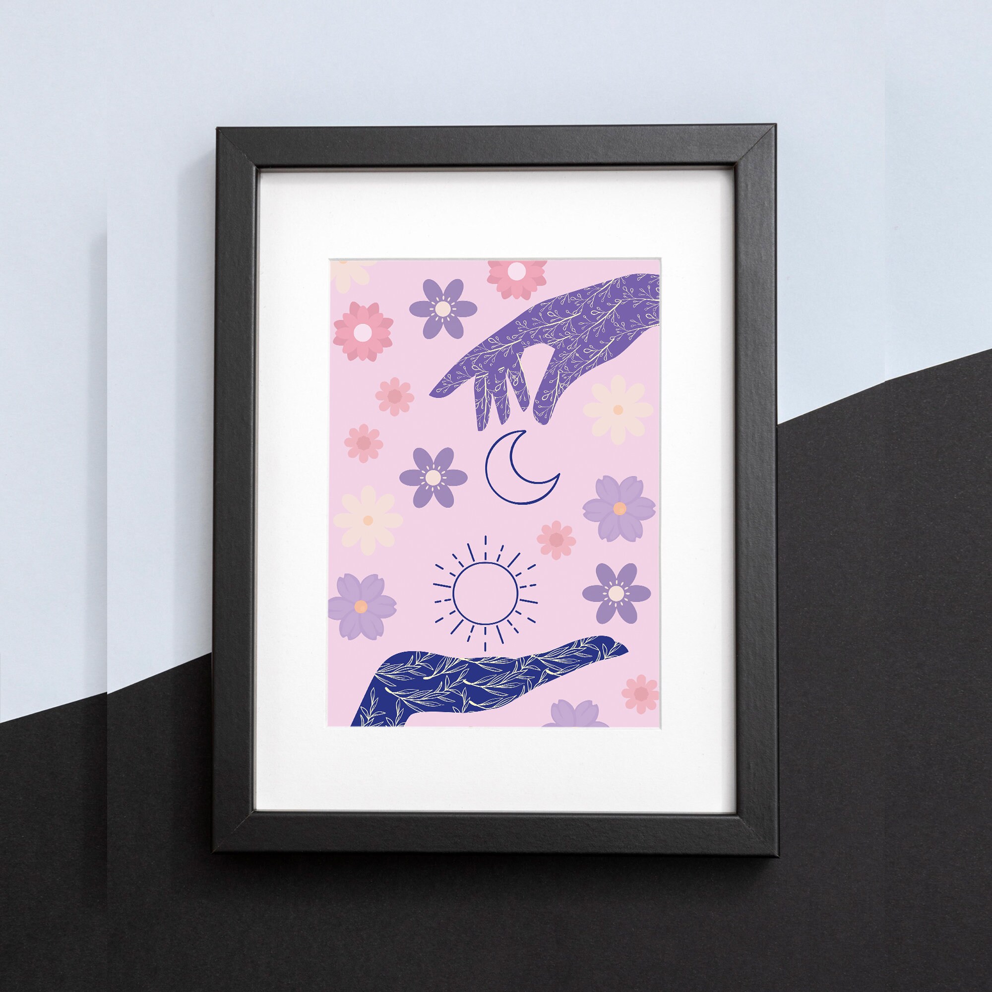 Night Follows Day Poster, Day and Night Poster, Digital Download Poster ...