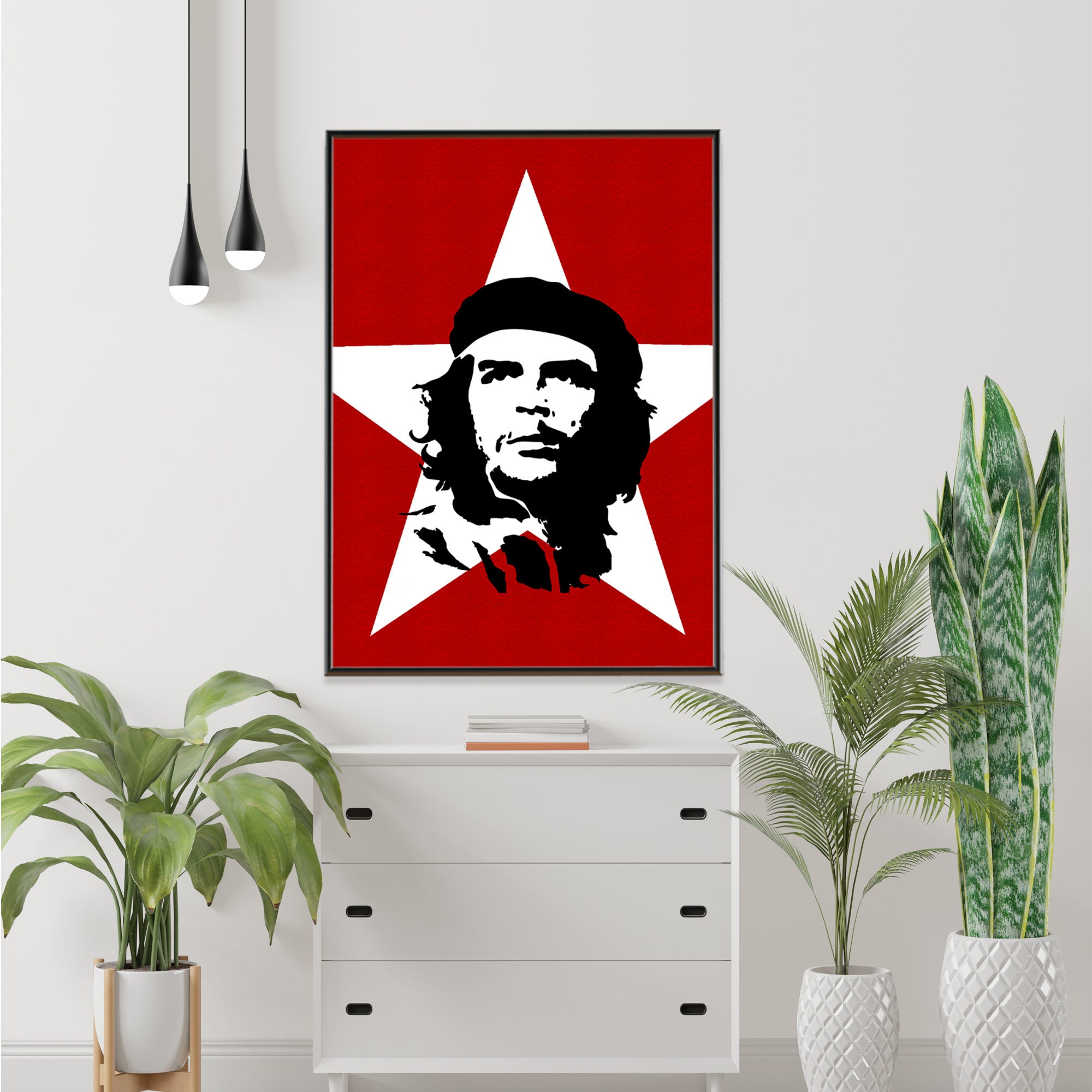 Che Guevara Art, Che Guevara Printable Download, Illustrations Prints ...