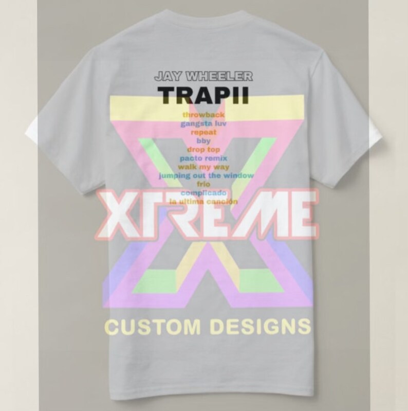 Jay Wheeler Trappi Tour Custom T-shirt - Etsy