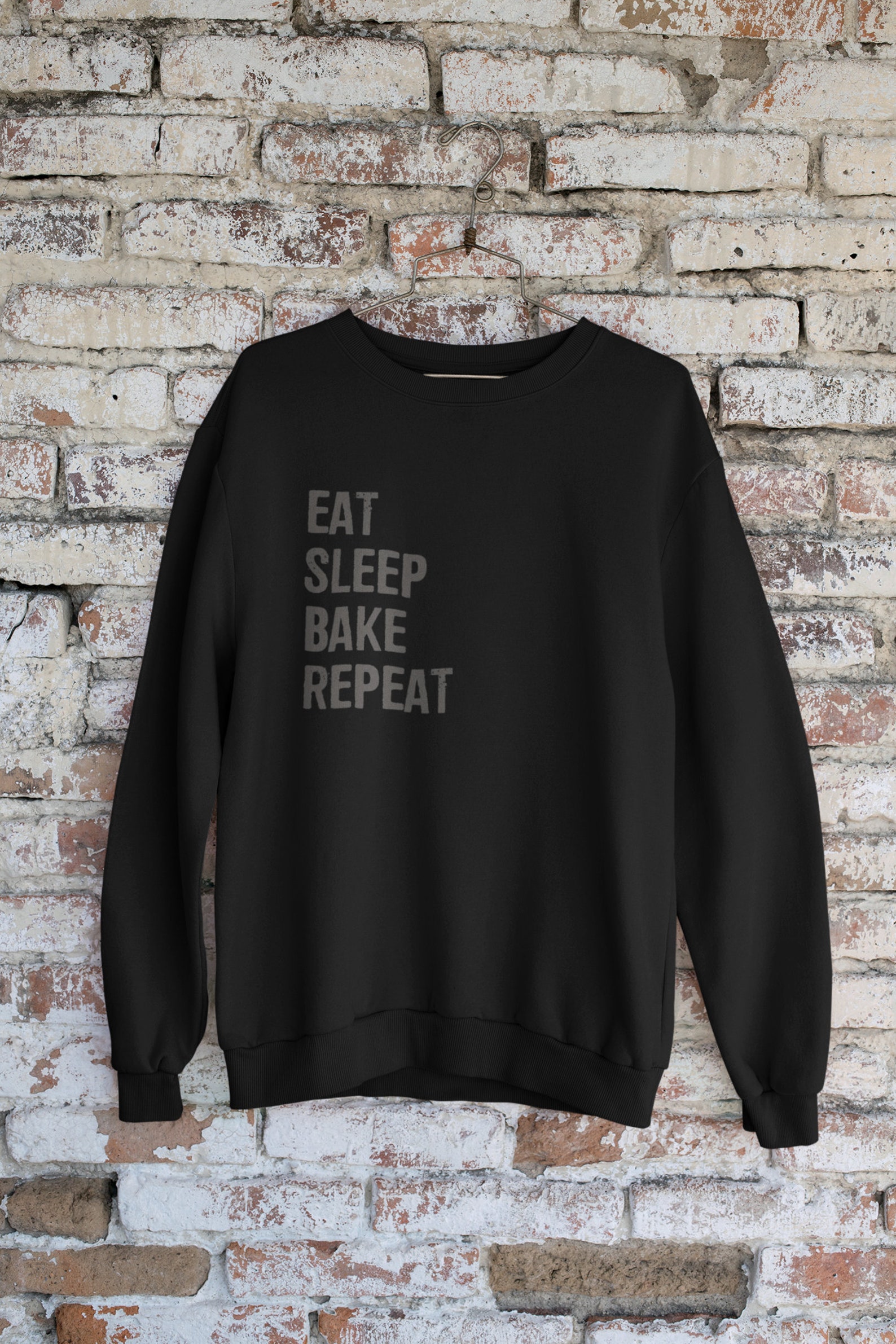 Baking Sweatshirt With Baking Quote | Gifts for Bakers | Eat Sleep Bake ...