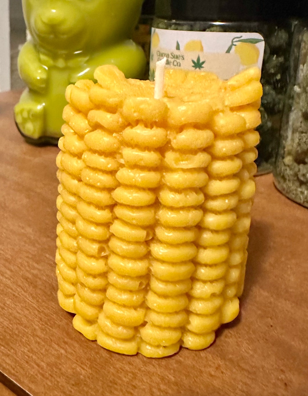 Corn Candle Food Candle Novelty Candle Soy Wax Funny Gift Corn Cob ...