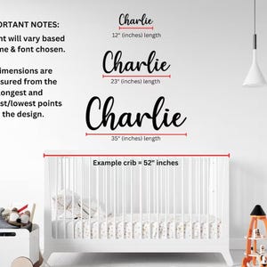 Custom Baby Name Cutout | Personalized Nursery Name Decor | Above the ...