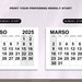 Tagalog 2025 Kalendaryo PDF | Printable 2025 Filipino Calendar | Monday ...