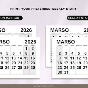 Kalendaryo Ng 2025 at 2026 Sa Tagalog | Printable 2025, 2026 Filipino ...