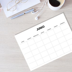 Calendario Perpetuo Español | Spanish Perpetual Calendar | Calendario ...