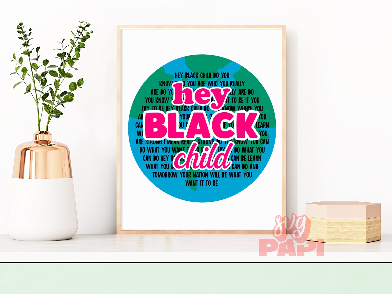 Hey Black Child Svg, Black History Svg for Boys, Black History Svg for ...