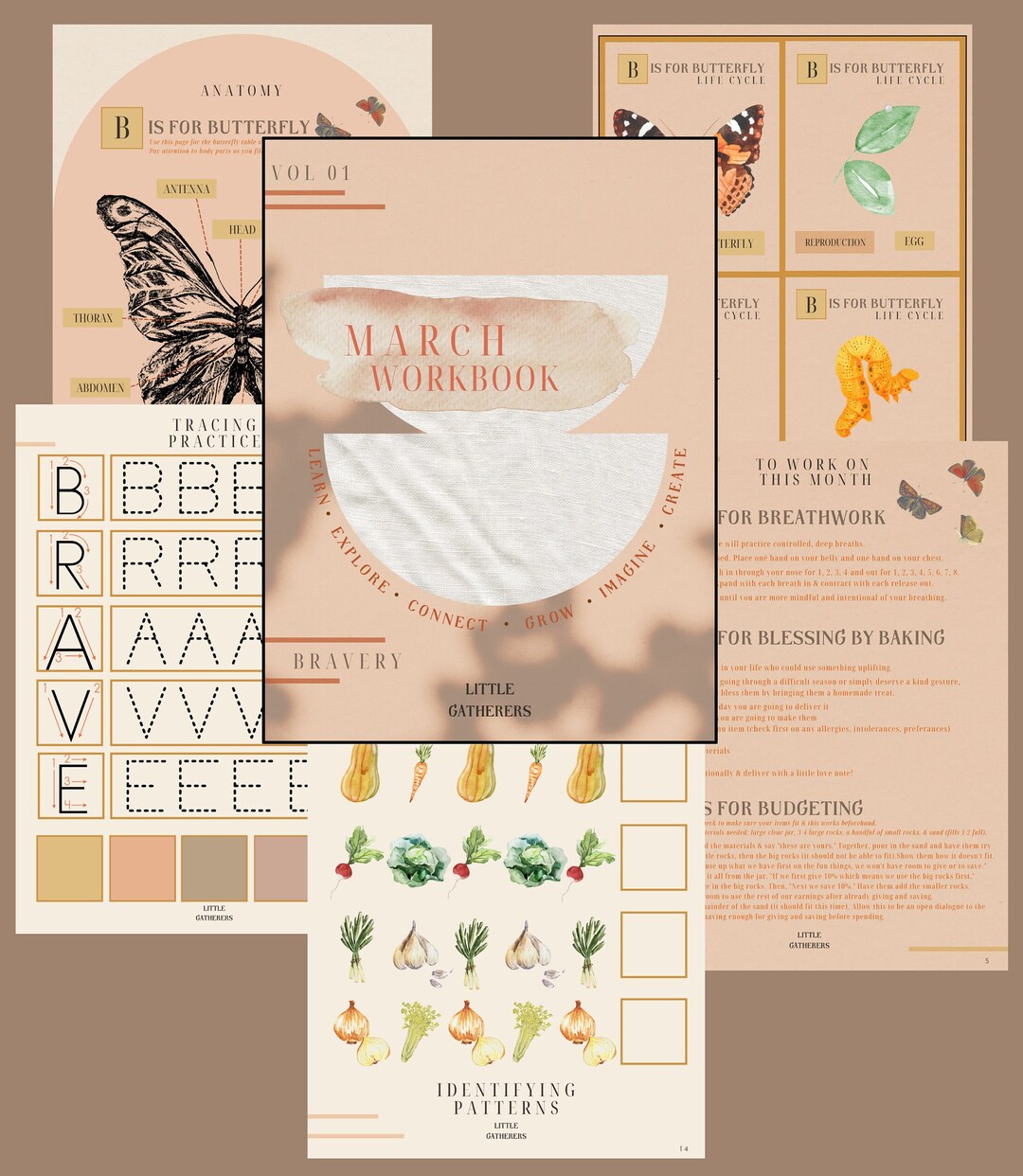 March Preschool Curriculum Workbook - Etsy