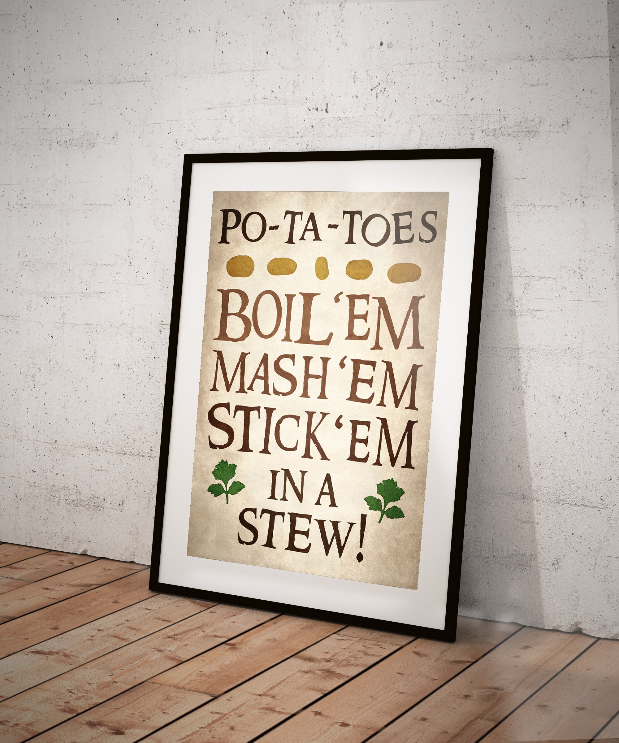 Lord of the Rings Samwise Potatoes Hobbit Movie Poster Print - Etsy