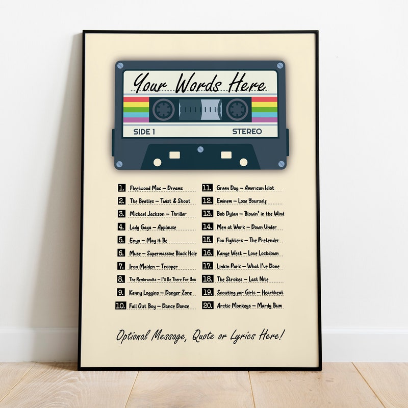 Mix Tape - Etsy