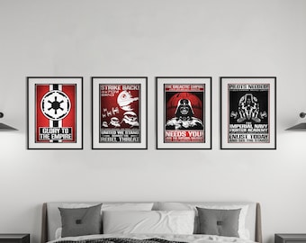 Galactic Empire Propaganda Poster - Etsy