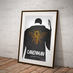 Candyman Minimalist Print Movie Poster - Home Decor Wall Art Gift - Etsy