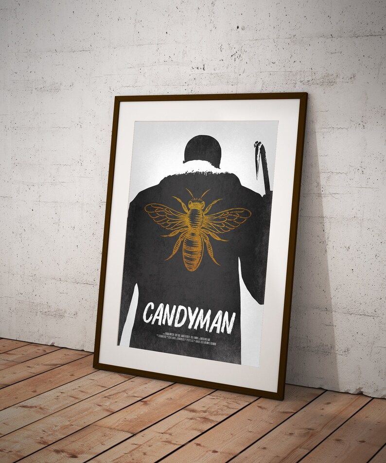 Candyman Minimalist Print Movie Poster Home Decor Wall Art - Etsy