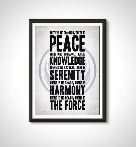 Jedi Code Quotes