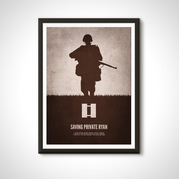 Saving Private Ryan Movie Poster - Etsy