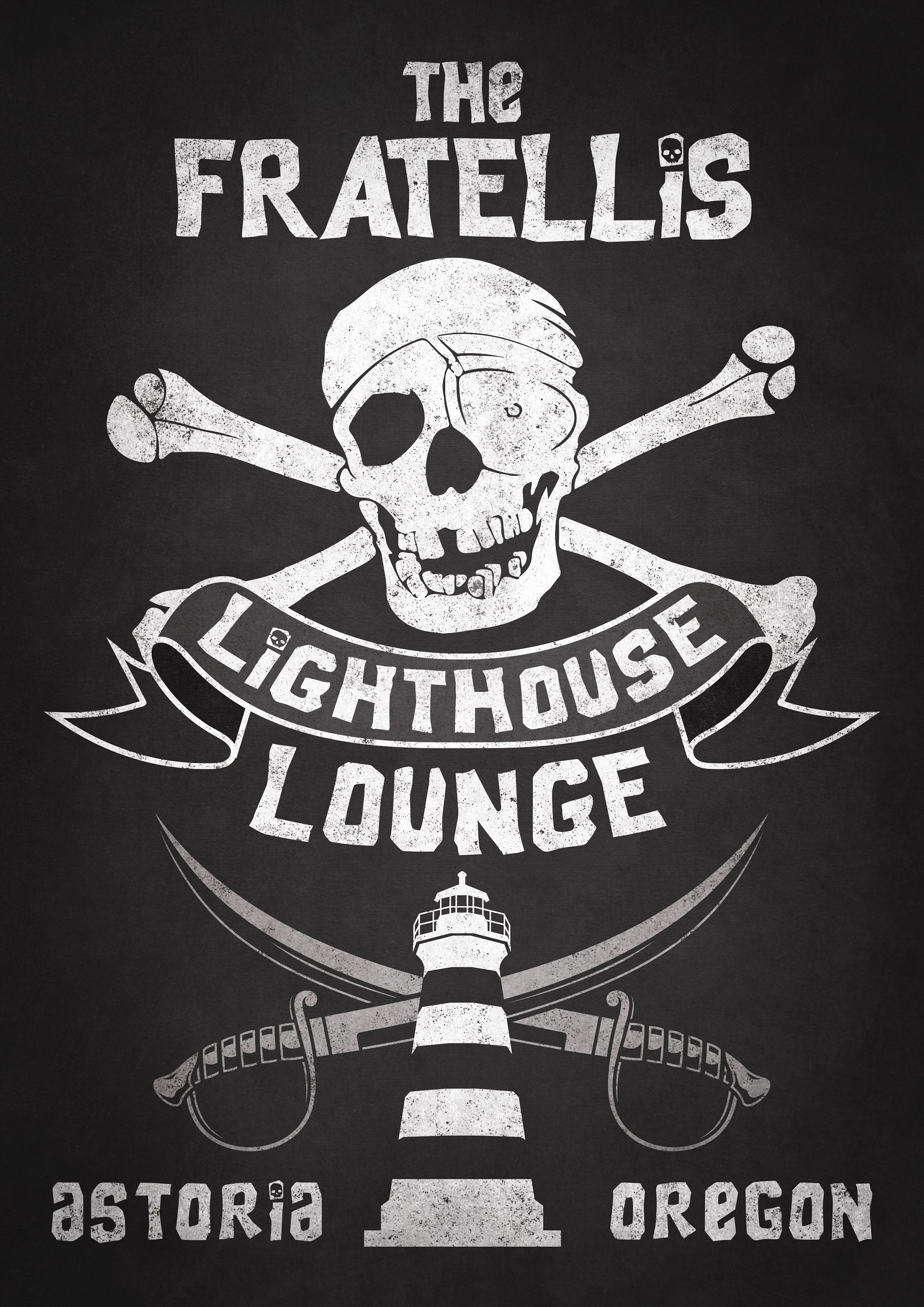 The Goonies Bar Sign Fratelli's Lighthouse Lounge Movie - Etsy