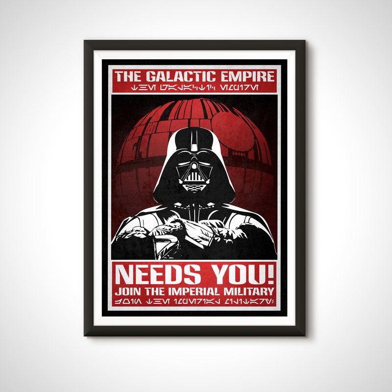 Starwars Propaganda Posters - Etsy