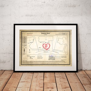 Wandavision TV Movie Poster Westview House Plan Print - Marvel MCU Home ...