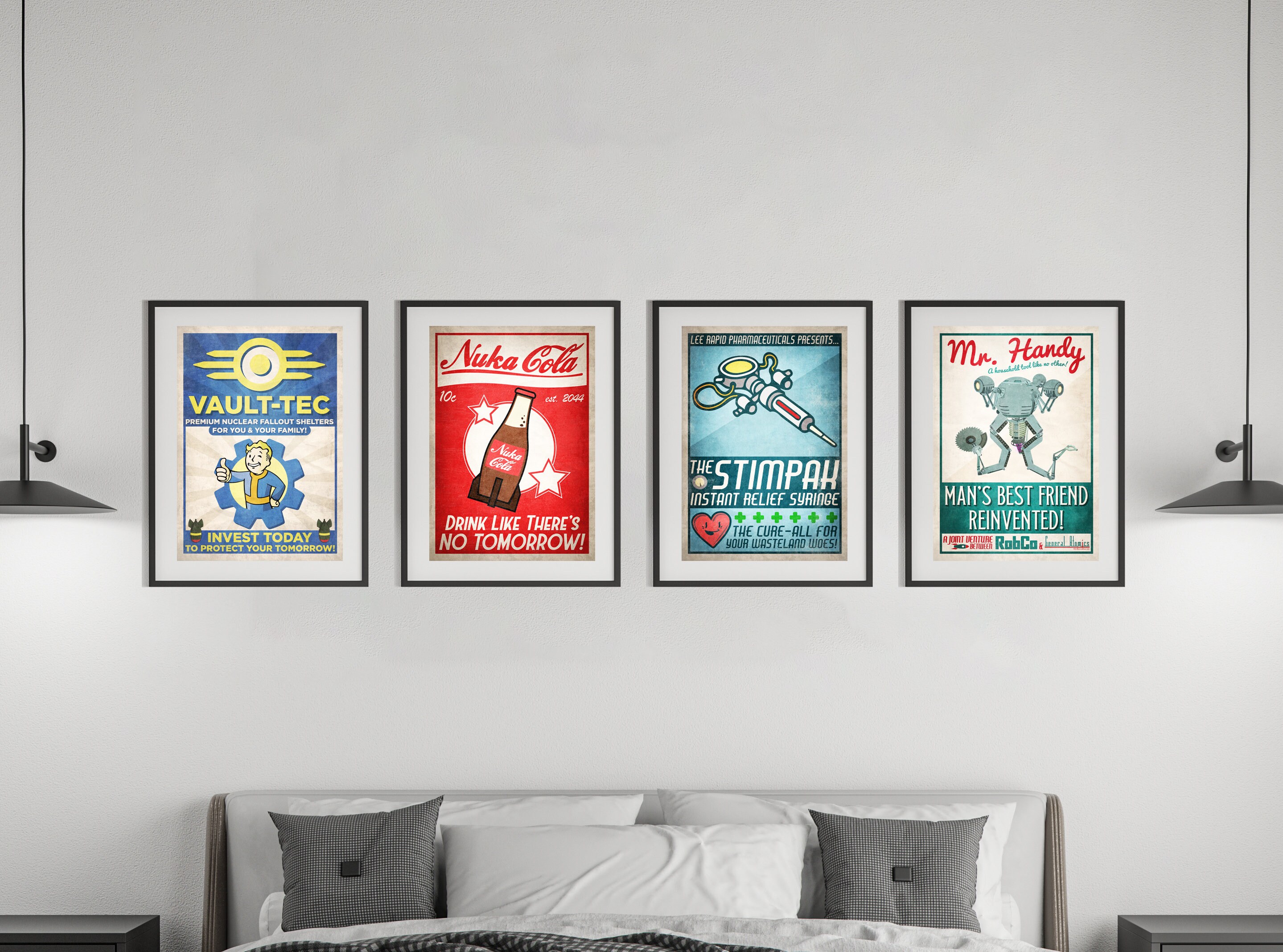 Fallout Game Poster Nuka Cola Vault Boy Advert Gaming Print - Etsy UK