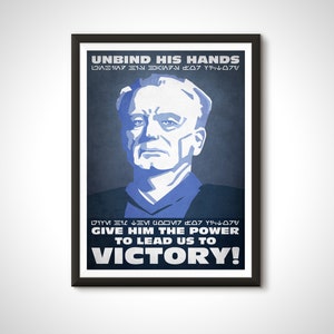 Star Wars Propaganda Poster Set: Galactic Republic Clone Retro Ad Wall ...