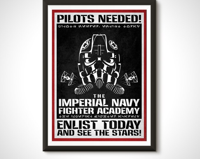 Star Wars - Imperial Army Recruitment Poster Art Print - Propaganda ...