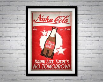 Nuka Cola Poster | Etsy