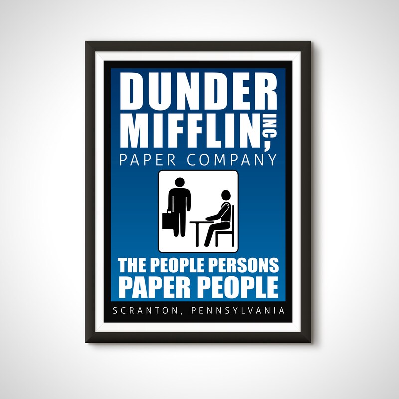 The Office Tv Show Poster - Etsy