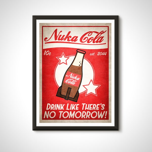 Nuka Cola Advert - Etsy
