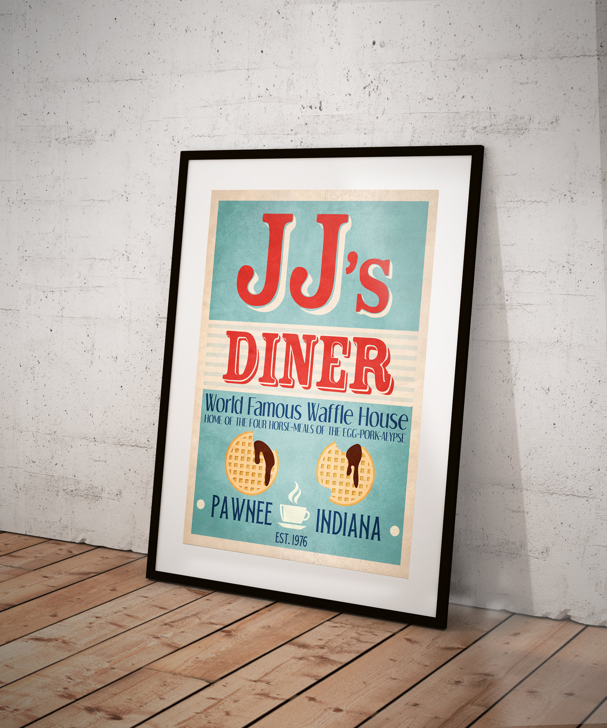 Jj's Diner Kitchen Sign Parks and Rec TV Movie Poster - Etsy