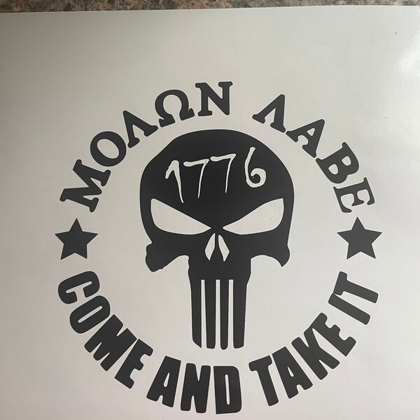 1776 Skull Decal - Etsy