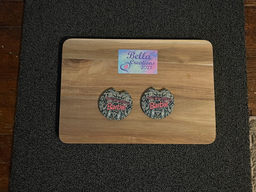 Backwoods Barbie Car Cup Coasters - Etsy
