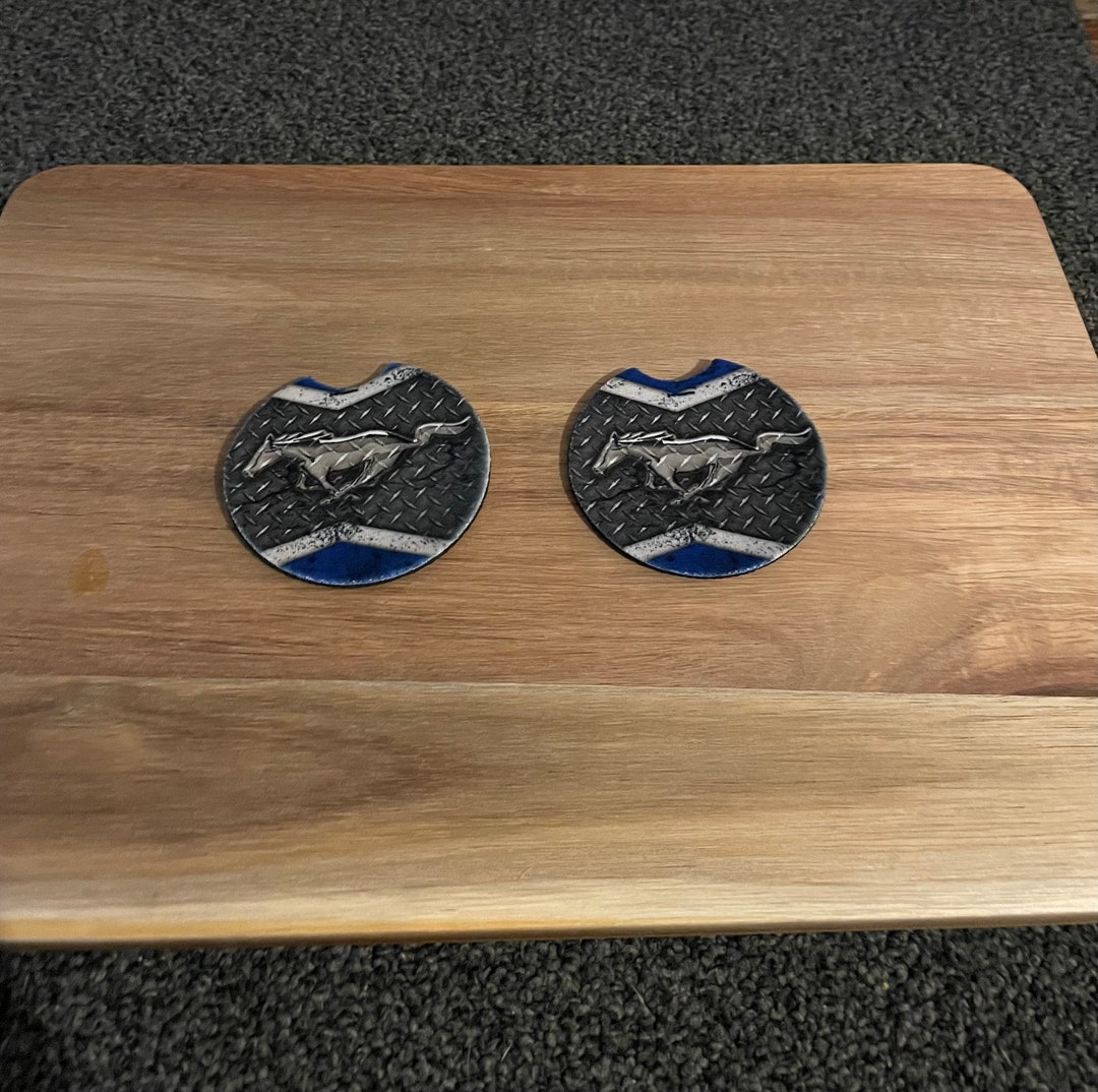 Ford Mustang Car Cup Coasters - Etsy