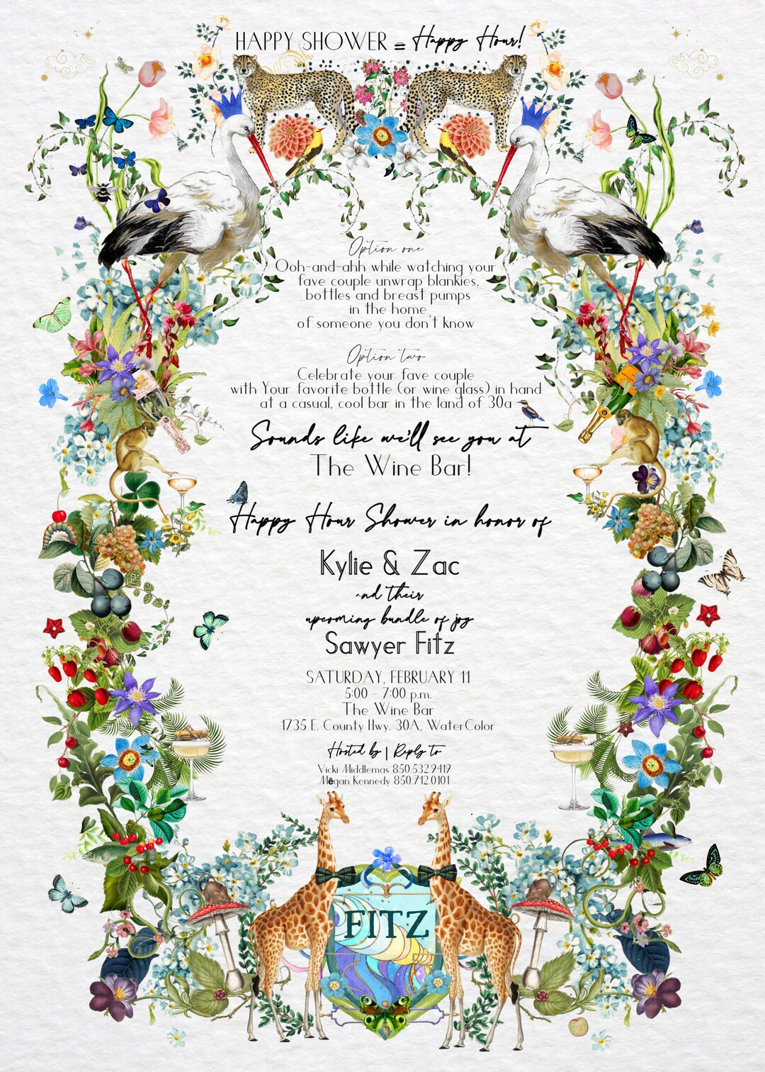 Baby Shower Invitations Gucci Stork Vibe Editable Digital Download ...