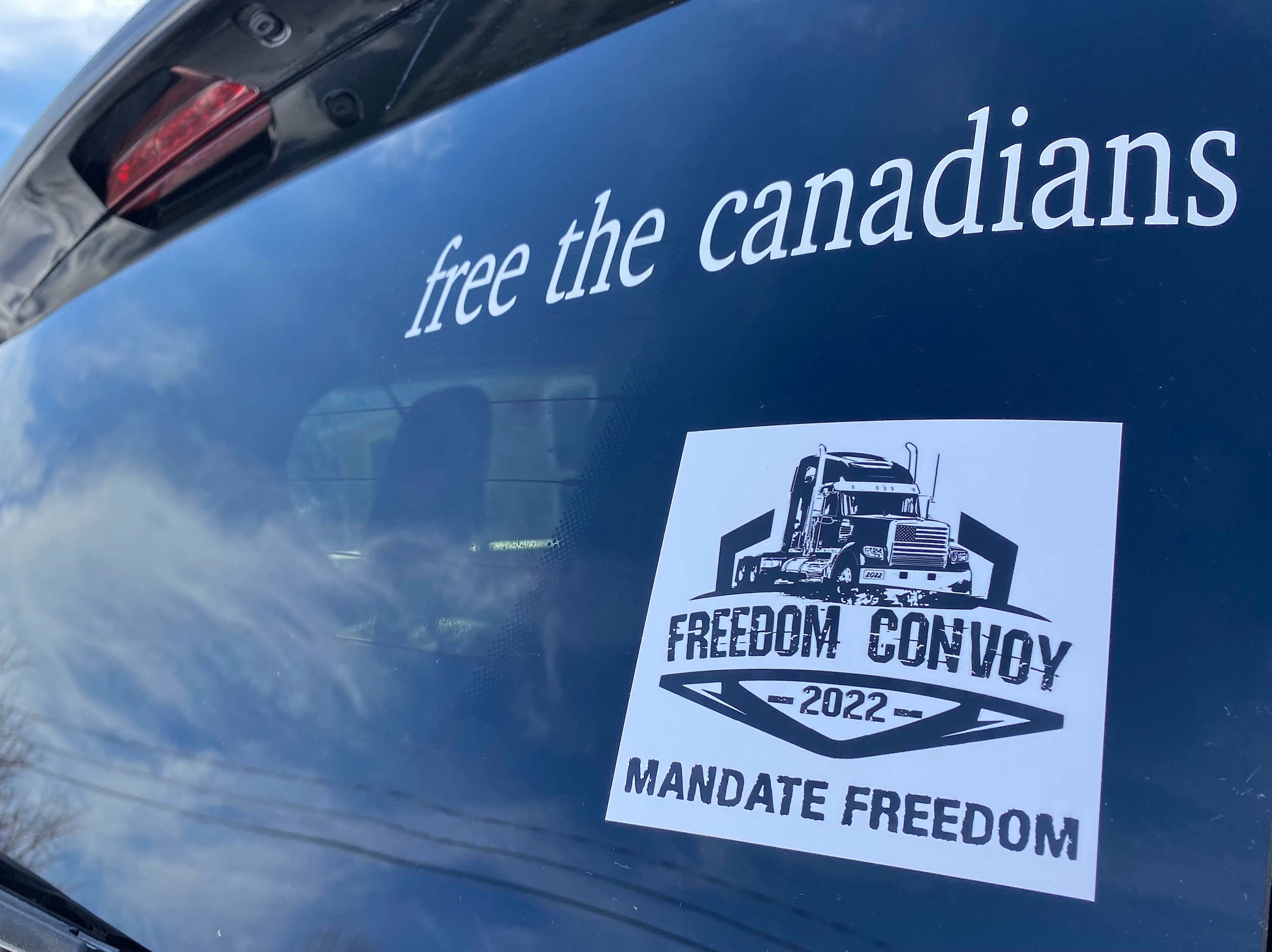 USA Freedom Convoy 2022 Car Decal Sticker Mandate Freedom - Etsy