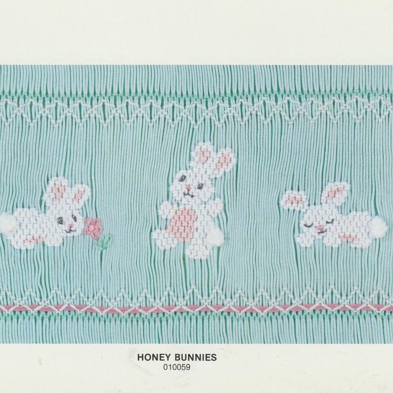 Bunnies Smocking Plates - Etsy