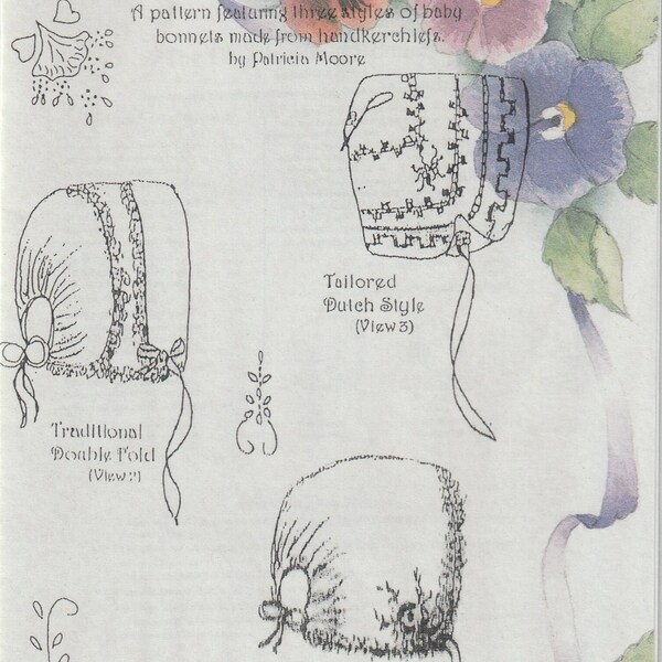 Handkerchief Bonnet - Etsy