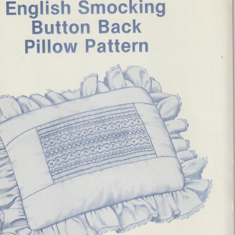Smocked Pillow - Etsy