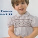 Muestras Y Motivos: Frunces Smock 22 - Spanish Smocking Magazine - Etsy