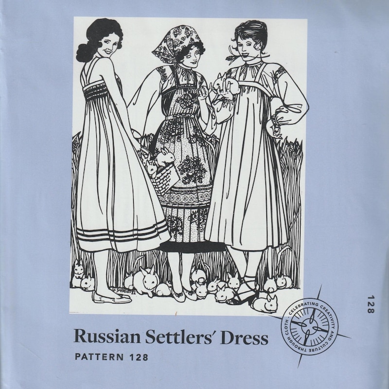 Russian Ethnic Dress Women - Etsy
