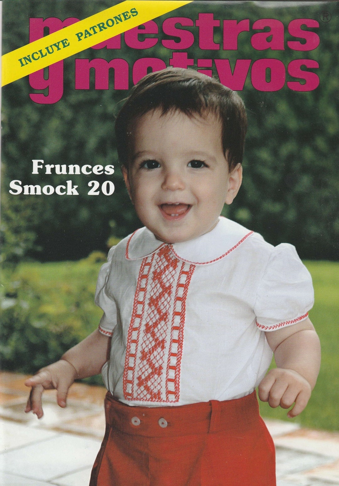 Muestras Y Motivos: Frunces Smock 20-spanish Smocking Magazine - Etsy