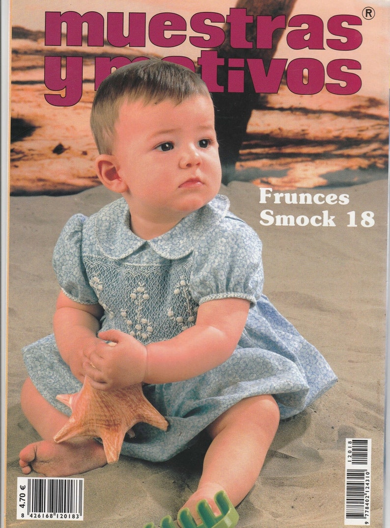 Muestras Y Motivos: Frunces Smock 18 - Spanish Smocking Magazine - Etsy