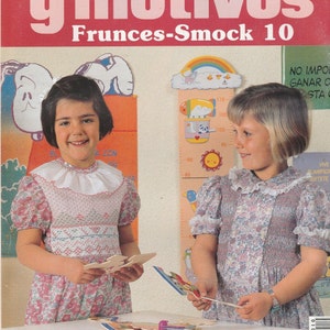 Muestras Y Motivos: Frunces Smock 10 - Spanish Smocking Magazine - Etsy