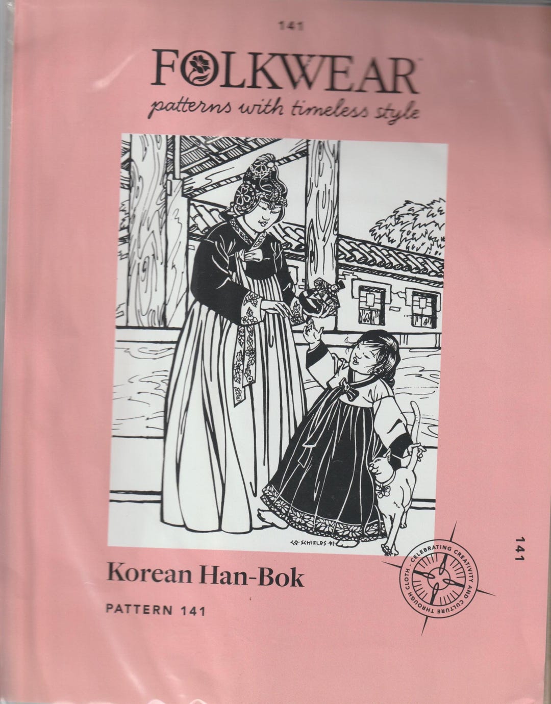 Korean Han-bok - Chogori Short Jacket and Chima Full Dress - Sewing ...