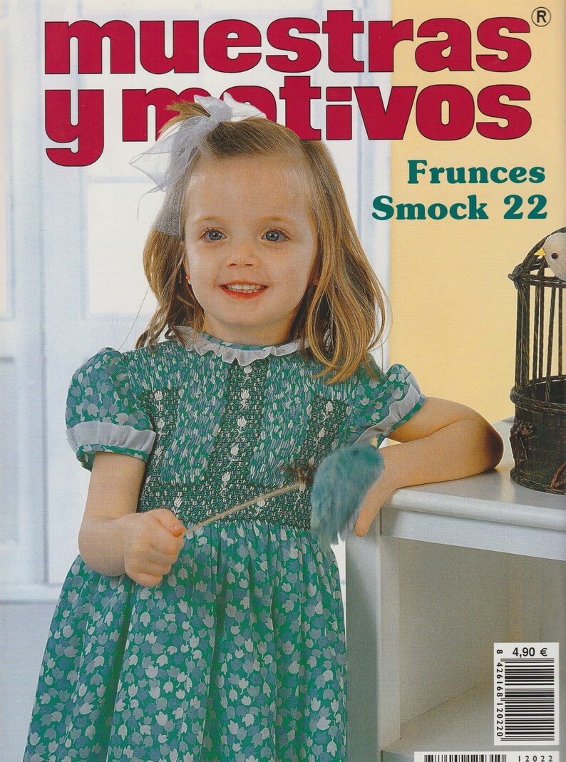 Muestras Y Motivos: Frunces Smock 22 - Spanish Smocking Magazine - Etsy