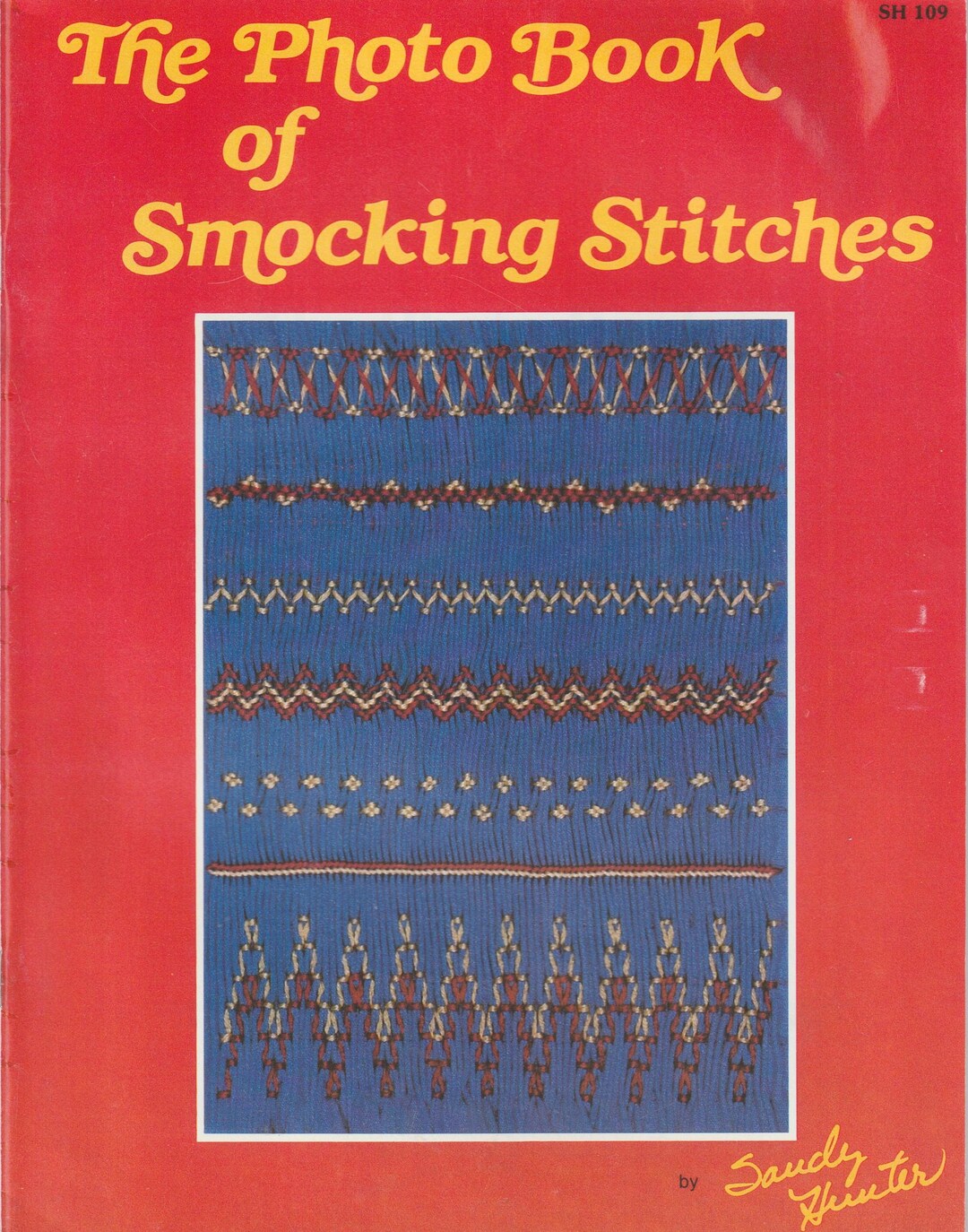 The Photo Book of Smocking Stitches by Sandy Hunter - Etsy
