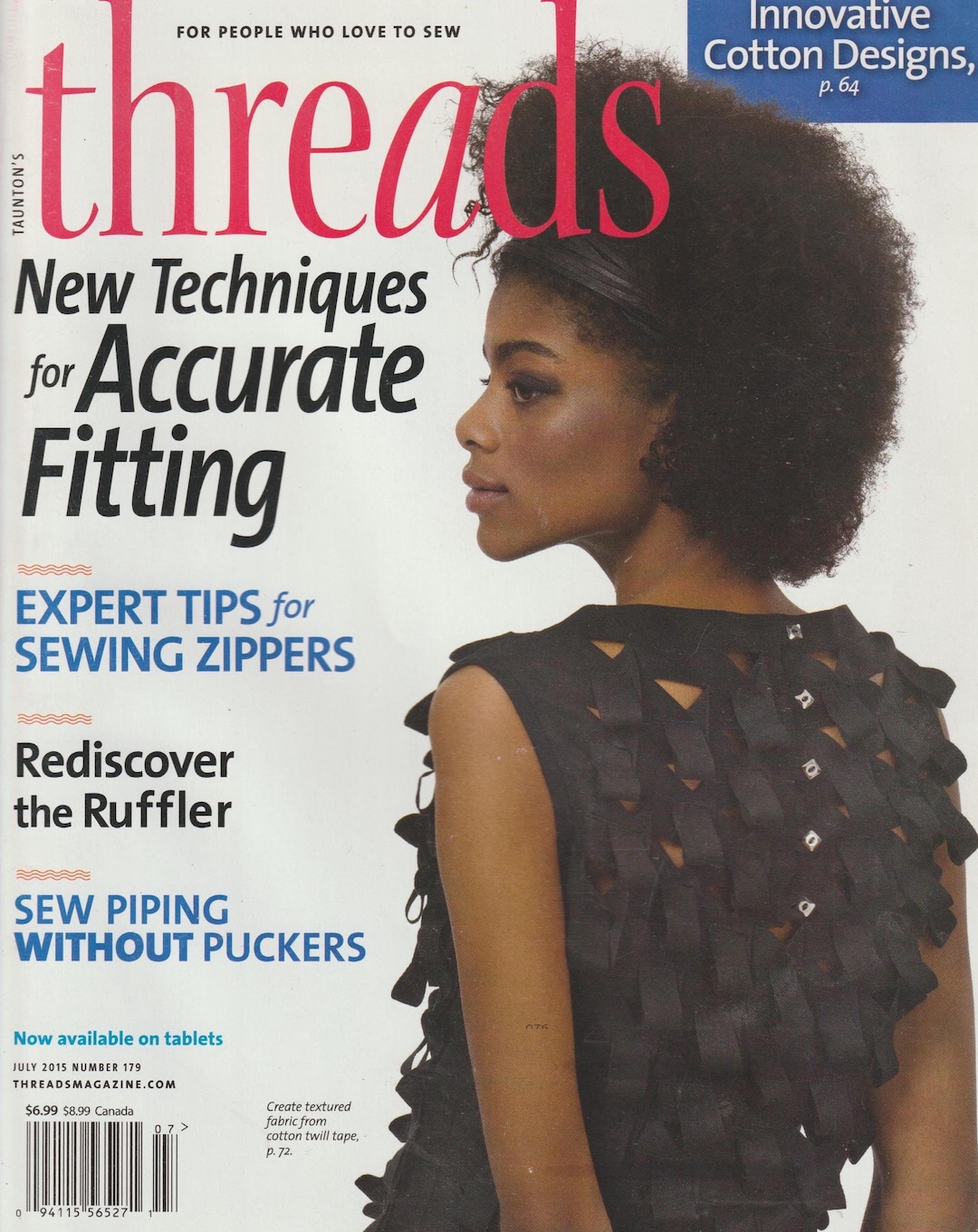 THREADS Magazine July 2015 Number 179 - Etsy