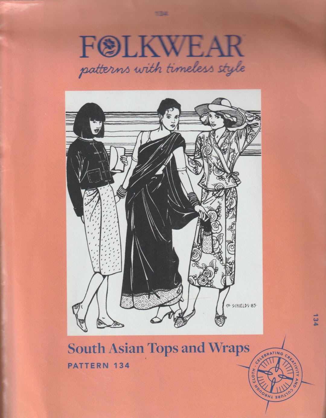 South Asian Tops & Wraps - Burmese Jacket, Thai Blouse, Indian Choli ...